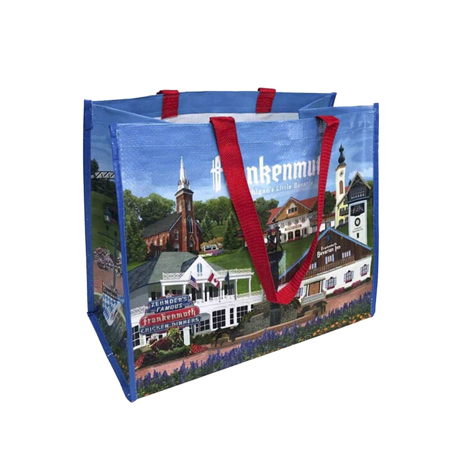 Full Color Recycled Shopping Bags | Personalized RPET Totes