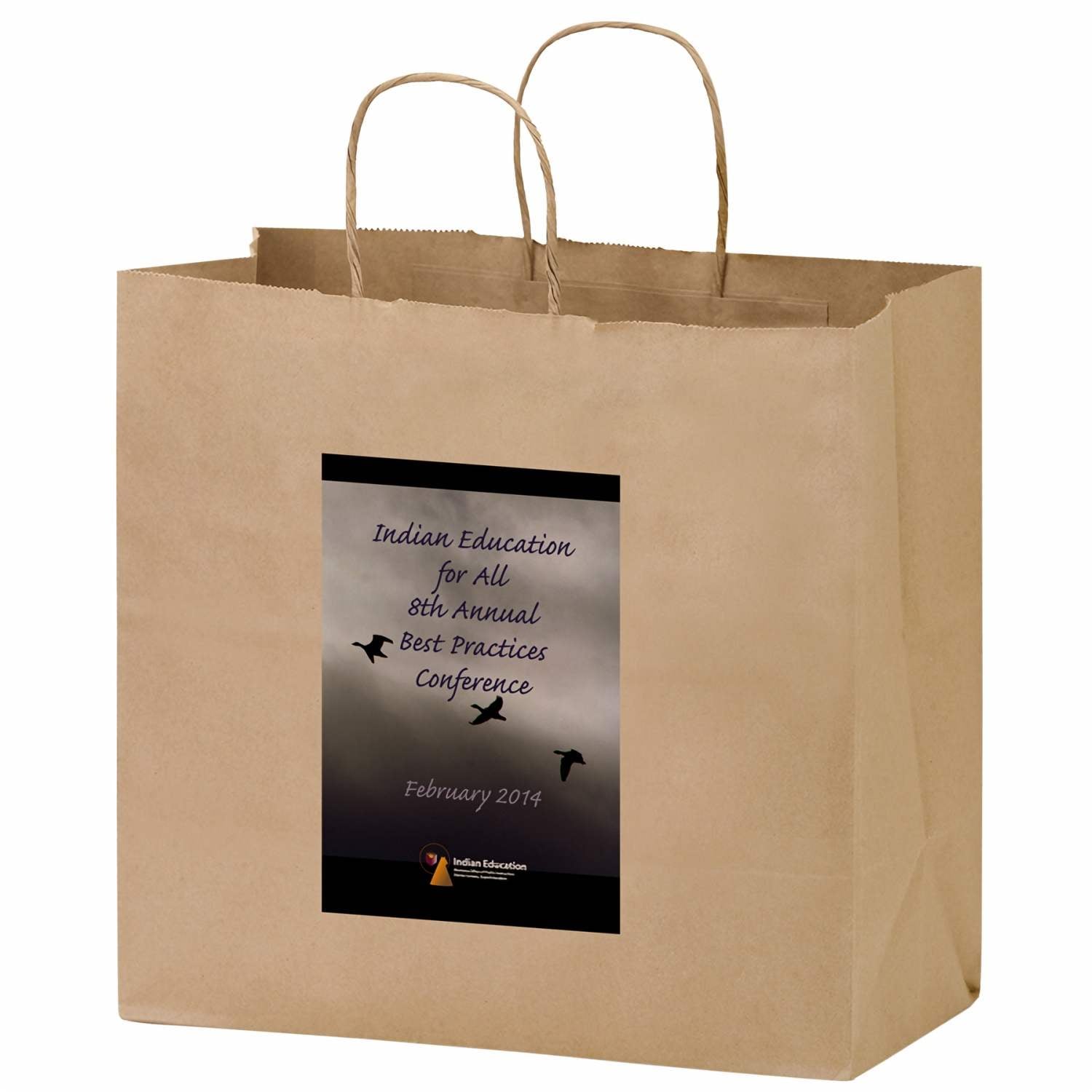 Reusable Shopper Paper Bags | Custom Paper Bags